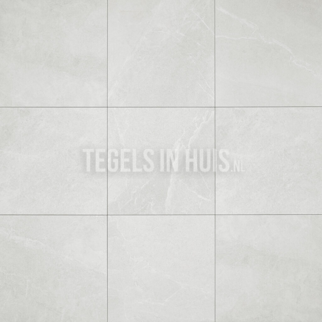 Vloertegel Pietra Bo wit mat 60x60 gerectificeerd slip-stop R11 ...
