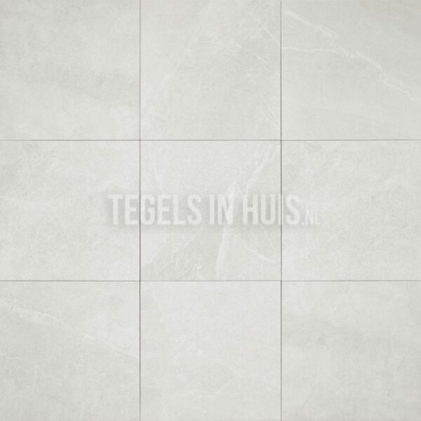 Keramische terrastegels - tuintegels Pietra Bo wit 60x60x2 ...