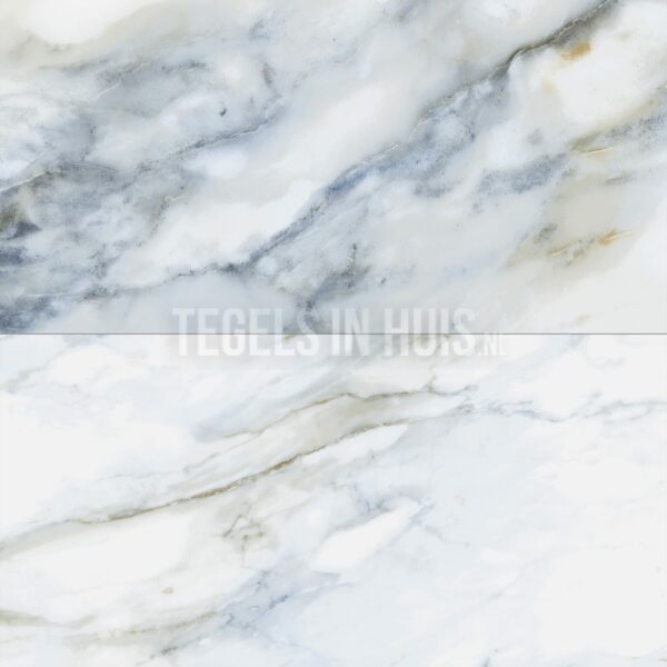 Vloertegel / wandtegel Urli marmer blauw mat 60x120 gerectificeerd ...