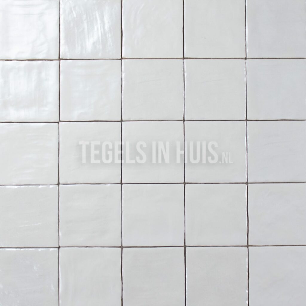Wandtegel 10x10 wit handvormlook wit | Tegels in Huis - De goedkoopste ...
