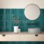 Wandtegel Arrow Blue Canard Teal blauw 5x25 | Tegels in Huis - De ...