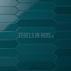 Wandtegel Arrow Blue Canard Teal blauw 5x25 | Tegels in Huis - De ...