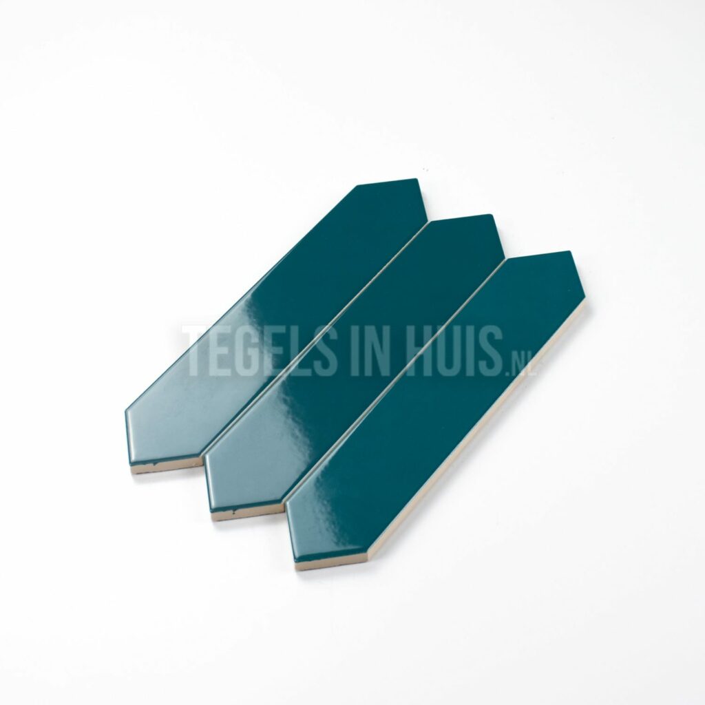 Wandtegel Arrow Blue Canard Teal blauw 5x25 | Tegels in Huis - De ...