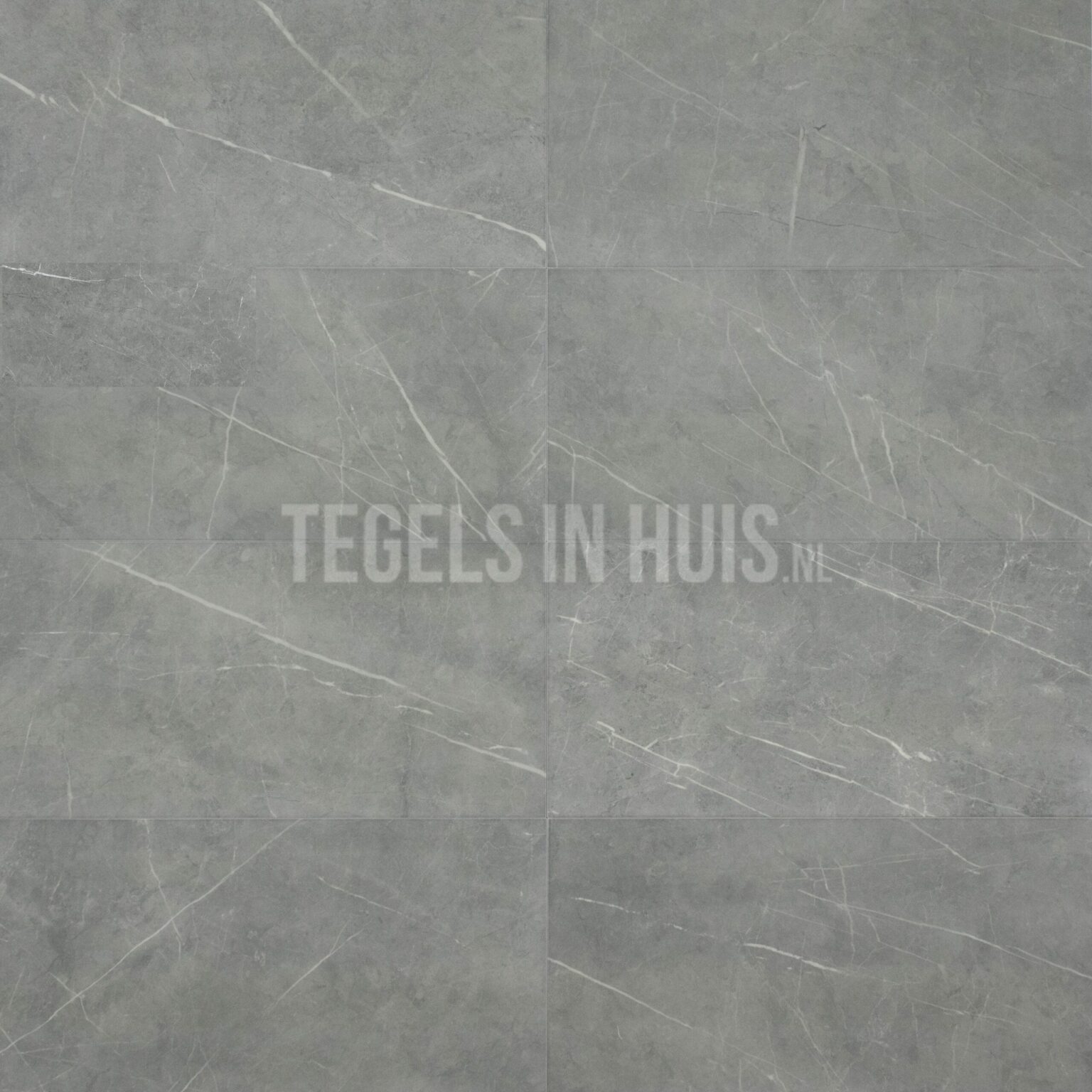 Vloertegel / wandtegel Ticino stone grijs mat 60x120 gerectificeerd ...