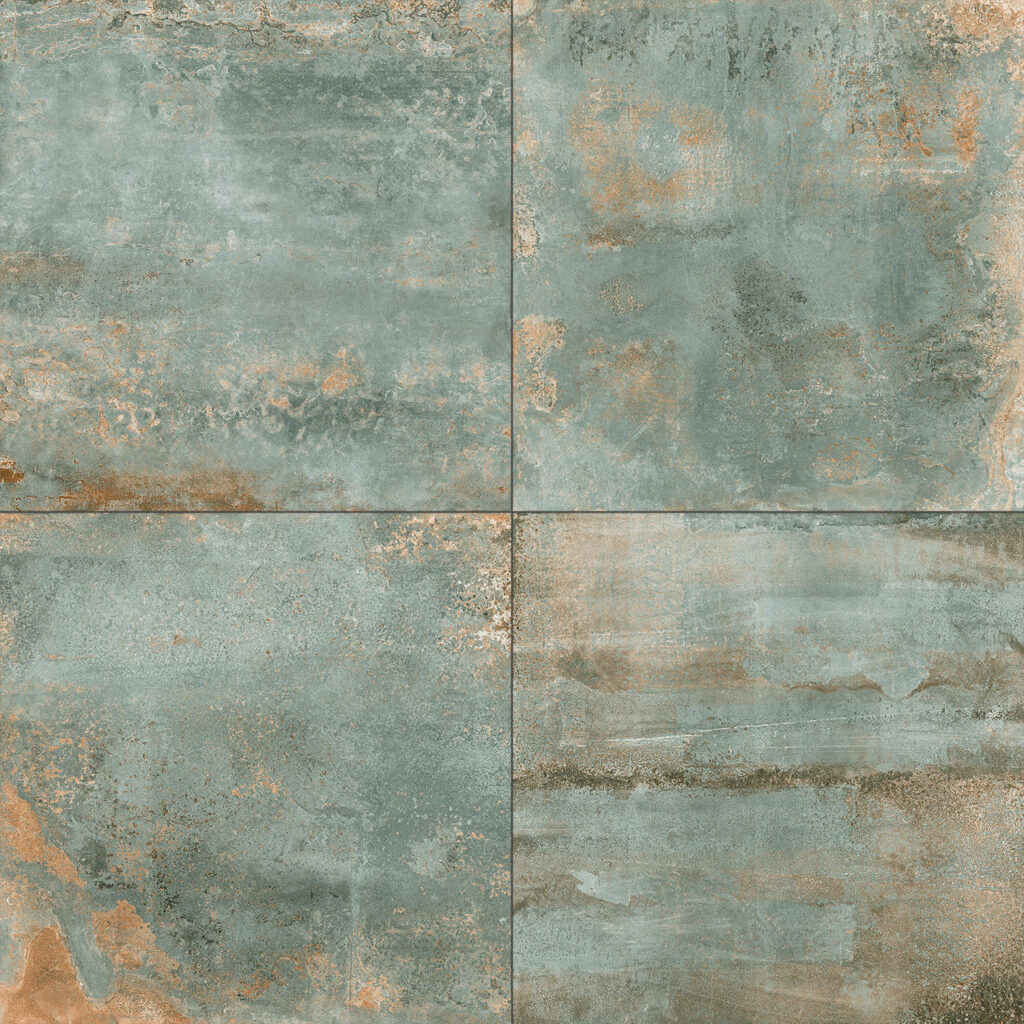 Vloertegel / wandtegel Xide turquoise mat 60x60 gerectificeerd | Tegels ...