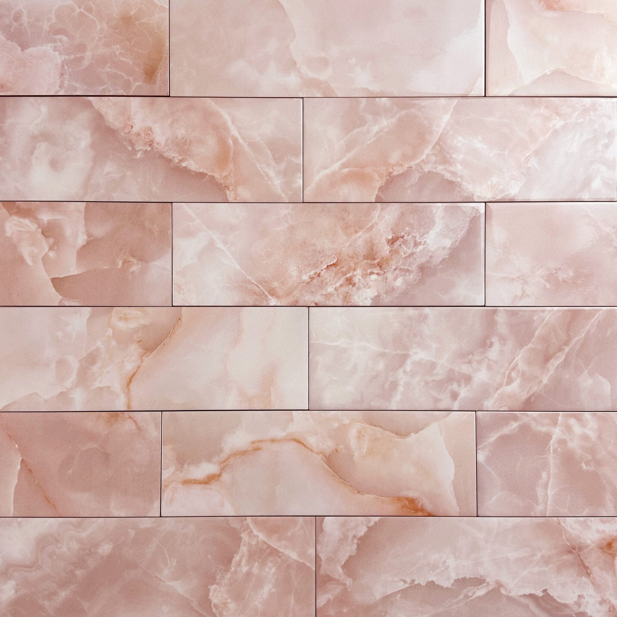 Wandtegel Onix marmer roze glans 10x30 | Tegels in Huis - De grootste ...