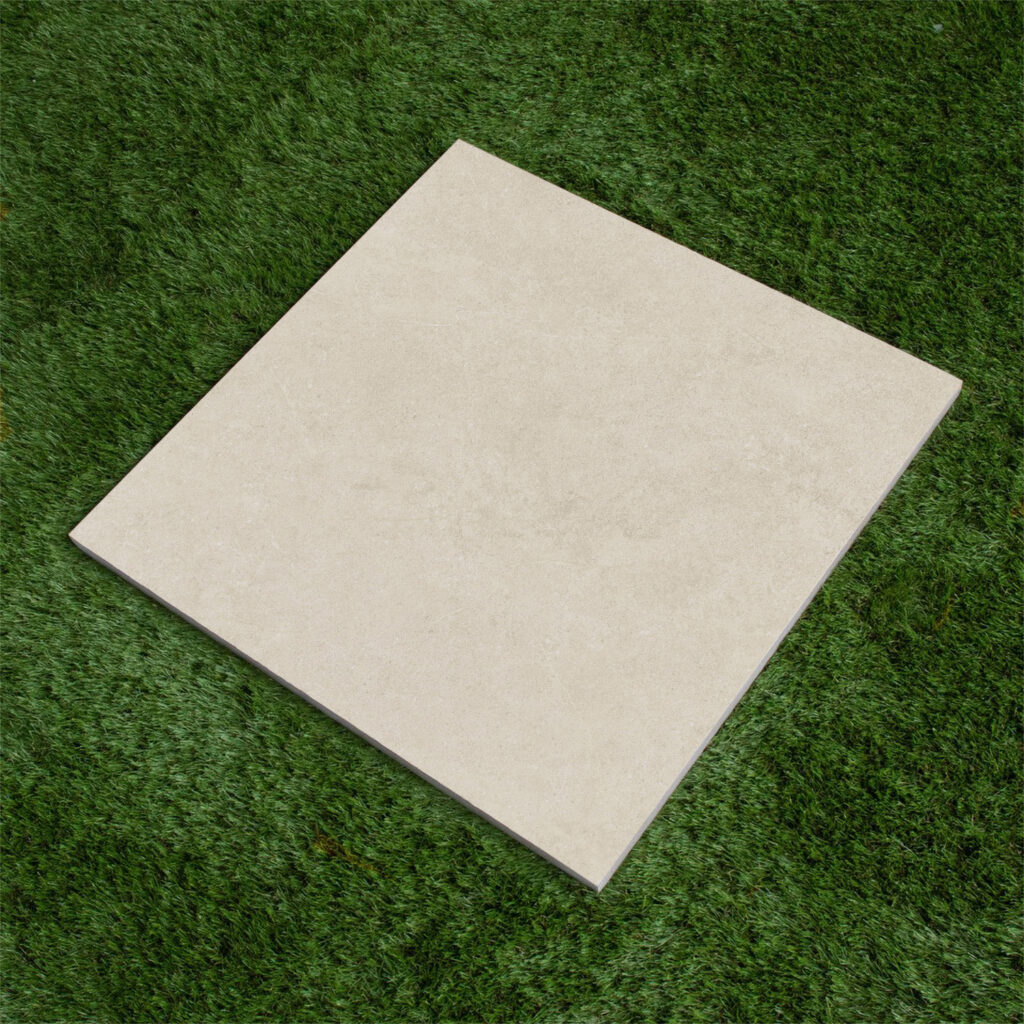 Keramische terrastegel - tuintegel Babilon bone 90x90x2 gerectificeerd ...