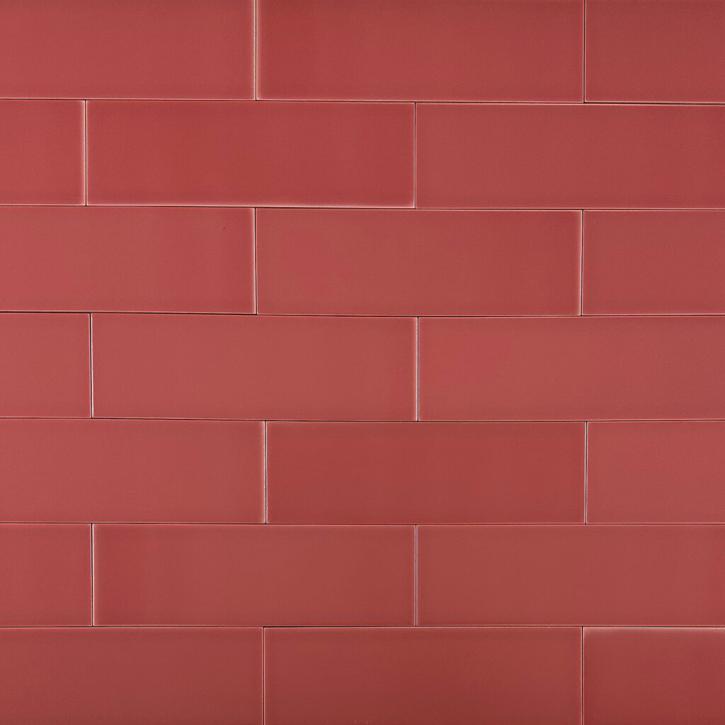 Wandtegel Nara bordeaux rood mat 8x25 | Tegels in Huis - De goedkoopste ...